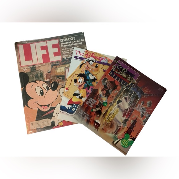 Disney | Other | Disney Life Magazine With Mickey Mouse 2 Additional ...